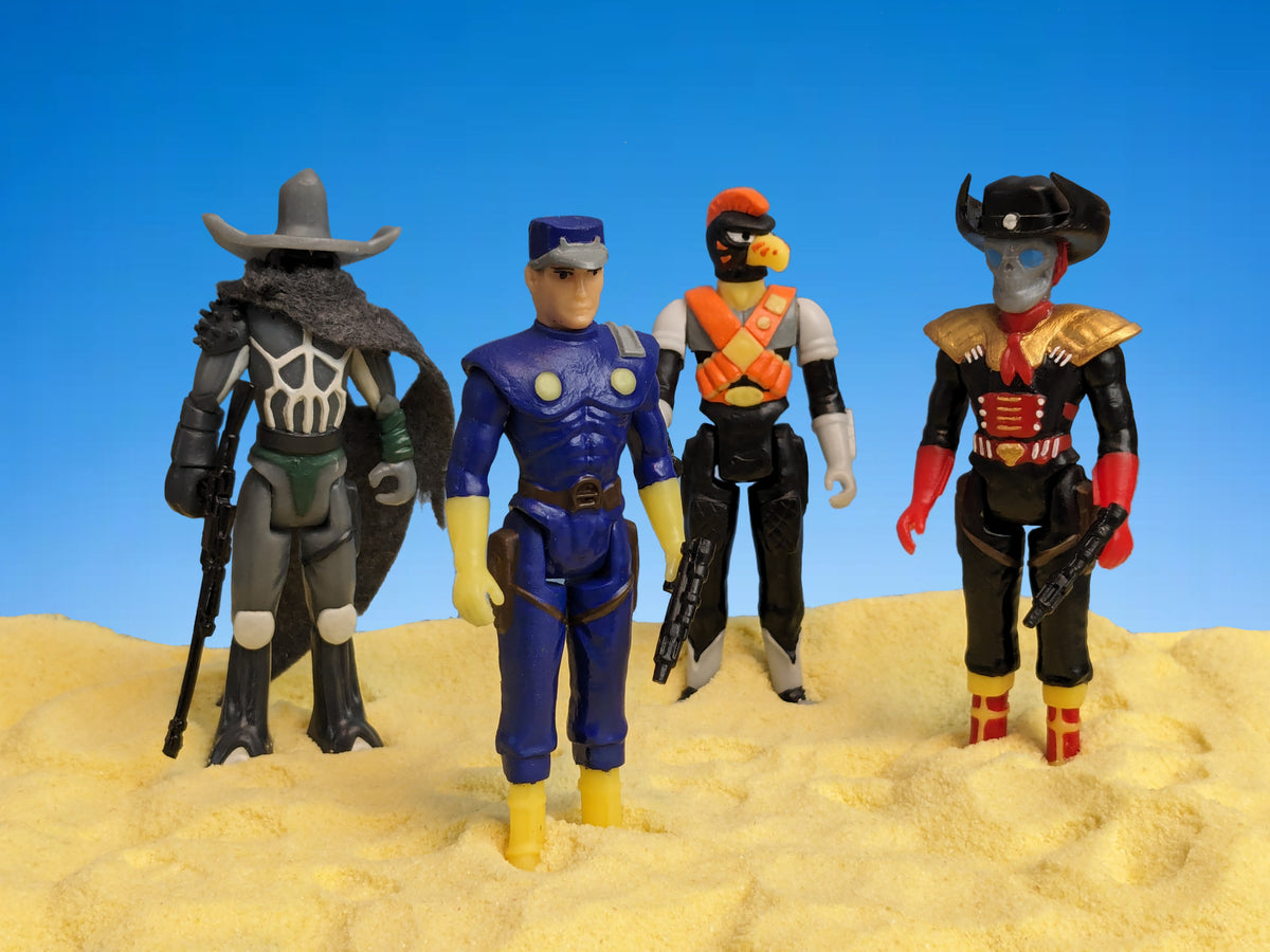 Cosmic Cowboys - Sgt. Alpha Cody 3.75 Action Figure – NeMA Studios