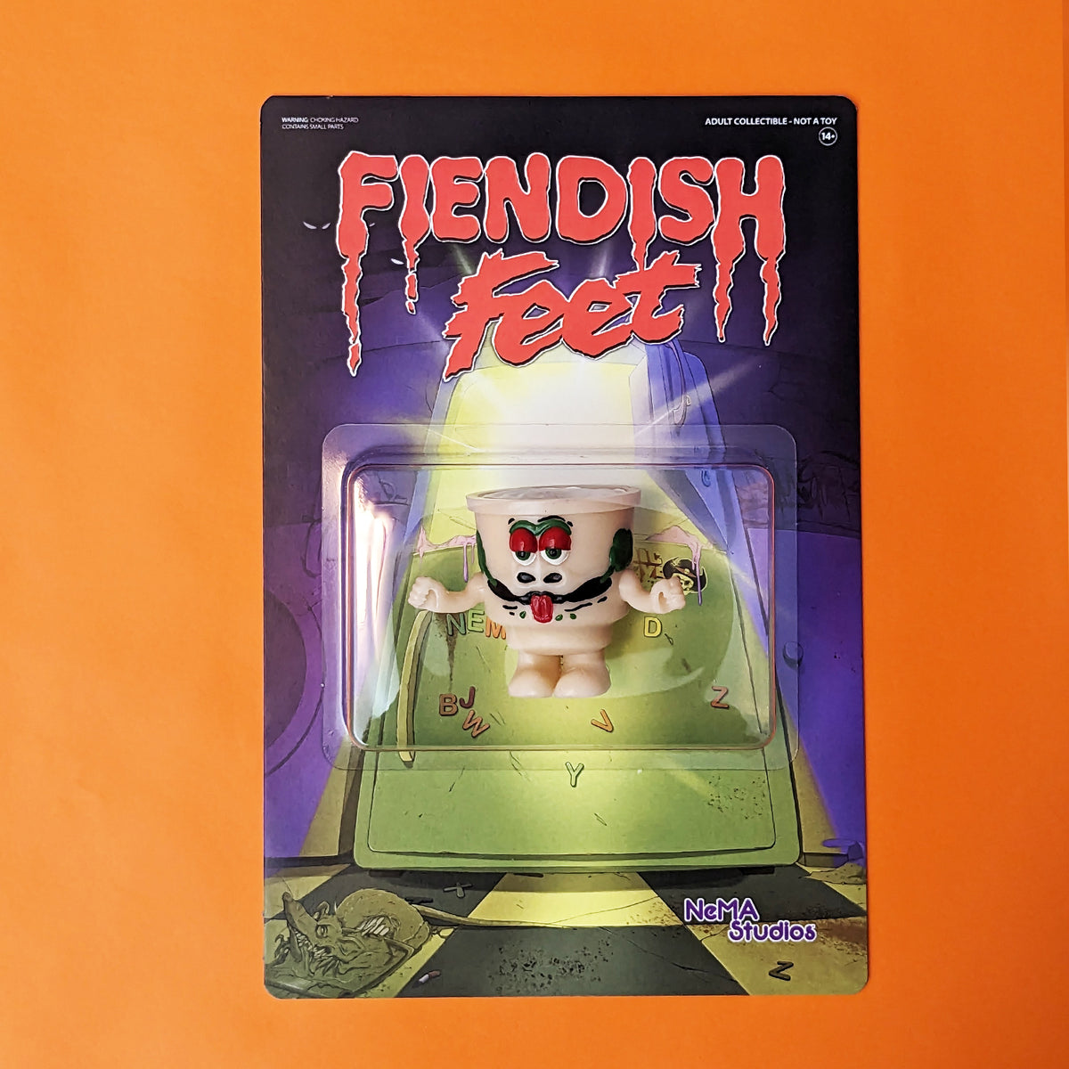 Fiendish Feet Action Figures - Tongue Twister – NeMA Studios